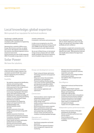 Solar Brochure | PDF