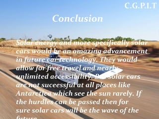 Solar car | PPS