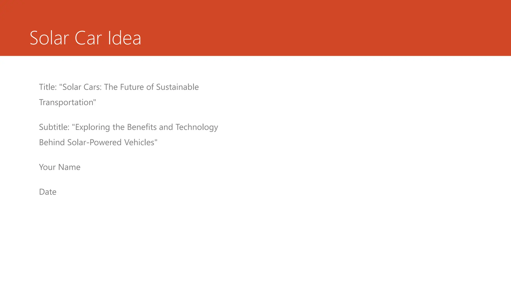 SOLAR CAR Electrical Engineering Project.pptx