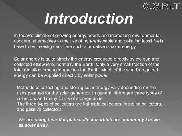 Solar Car Working Model | PPT