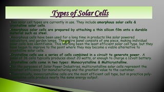 Solar cell | PPT