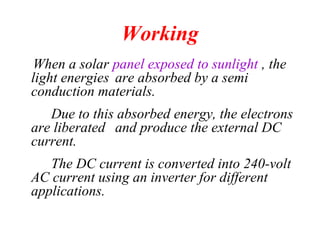 Solar cell | PPT