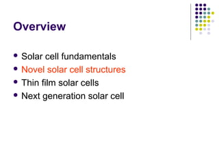 Solar cell | PPT