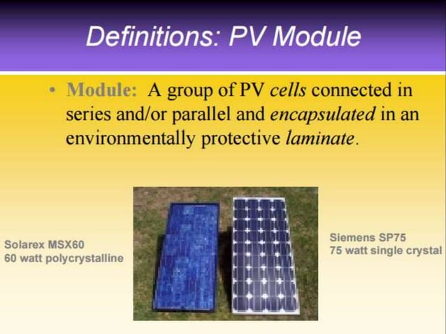 Solar cell | PPT