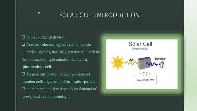 Solar cell | PPT