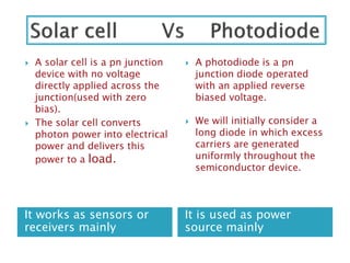 Solar cell | PPTX
