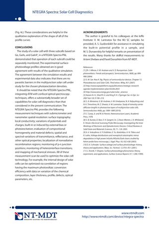 Solar Cell AFM optics | PDF | Chemistry | Science