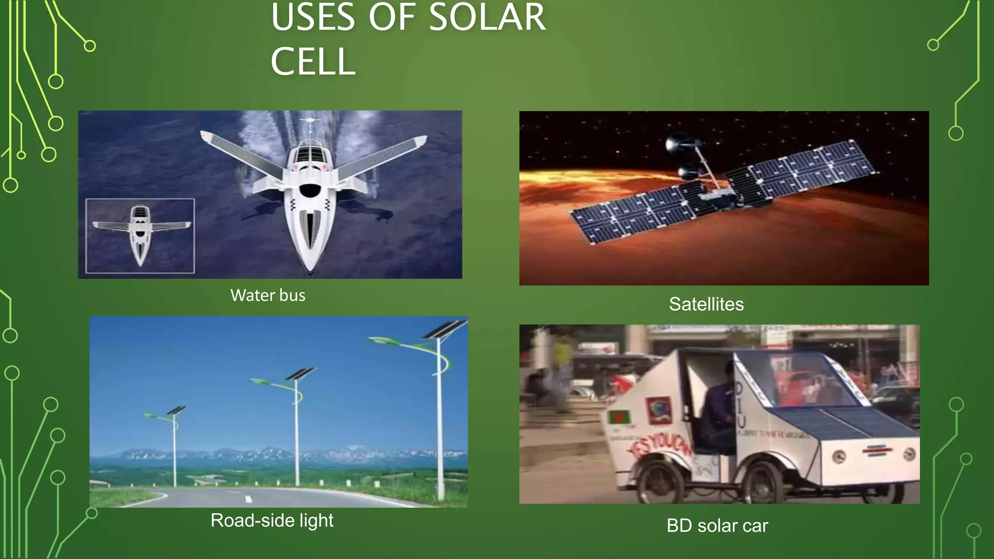 Solar cell presentation | PPTX