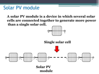 Solar cell & pv.pp , solar detailed intro | PPTX