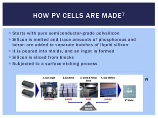 Solar cells presentation version | PPT