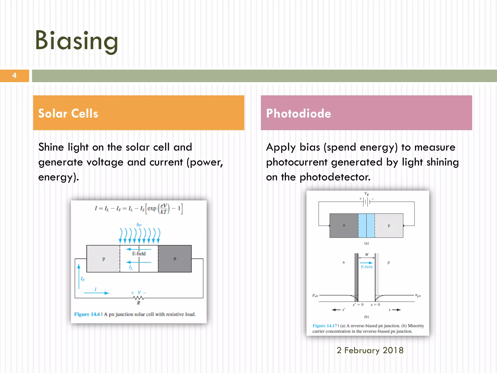 Solar Cells versus Photodiode | PDF