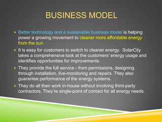 SolarCity - The Hot shit! | PPTX