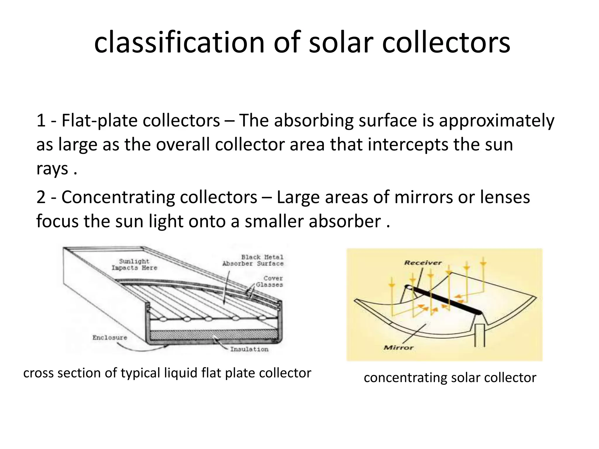Solar collector | PPTX