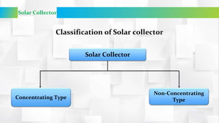Solar collector PPT by vivek Atalkar | PPTX