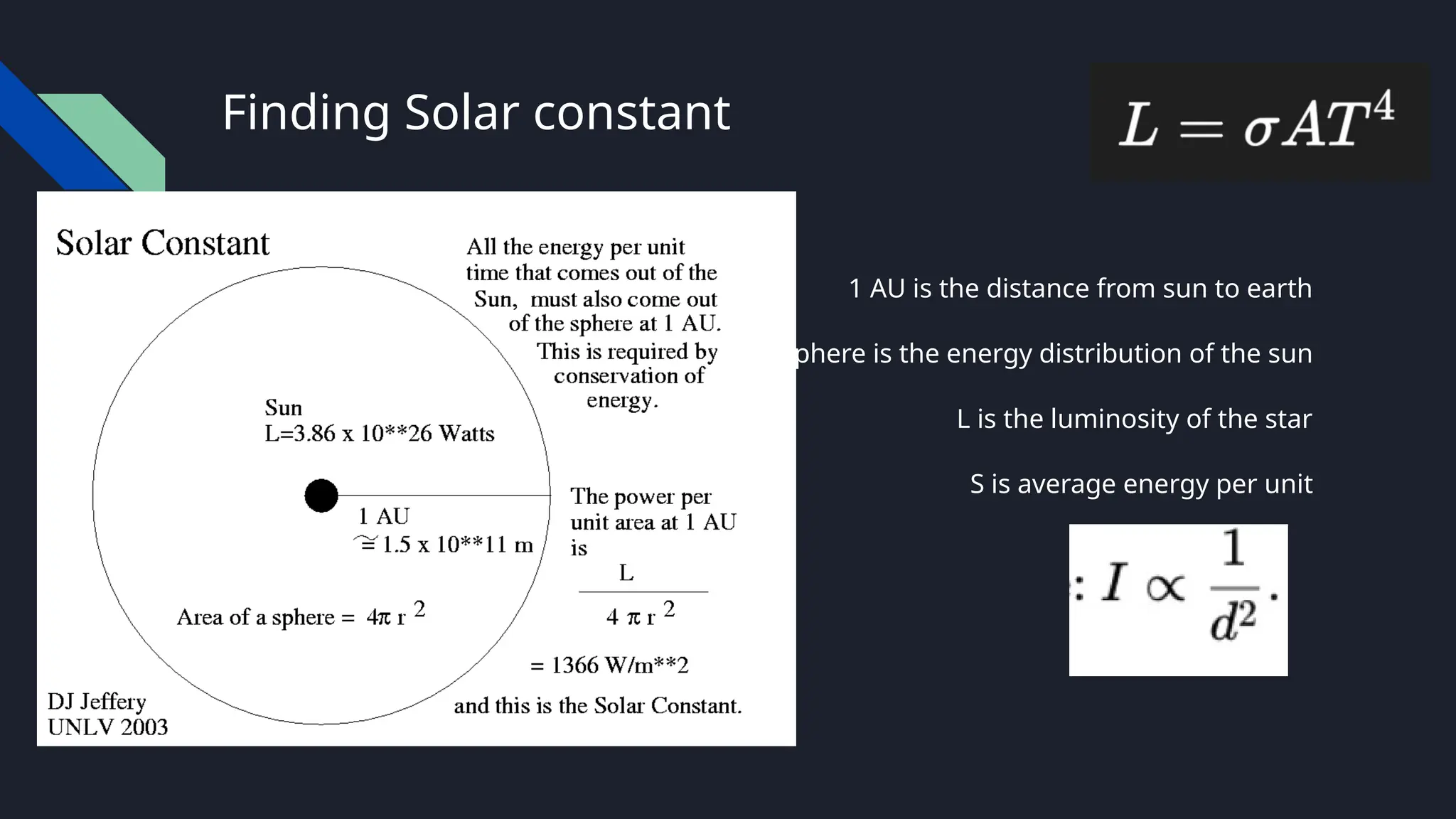 Solar Constant general information powerpoint | PPTX
