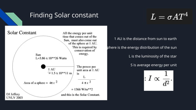Solar Constant general information powerpoint | PPTX