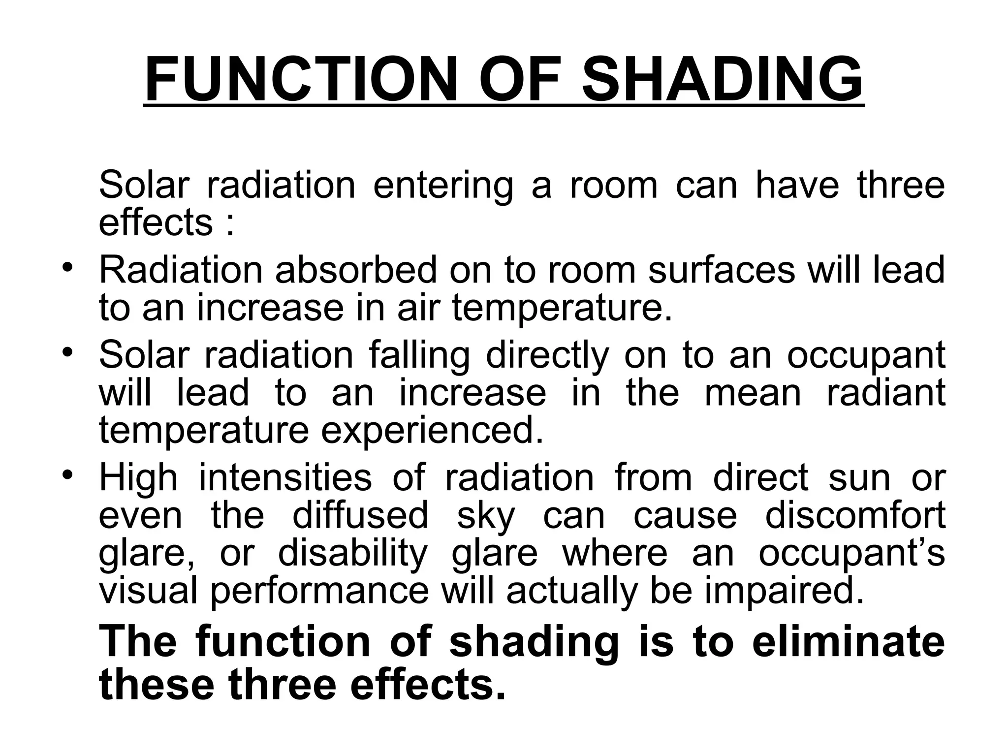 Solar control & shading devices | PPT