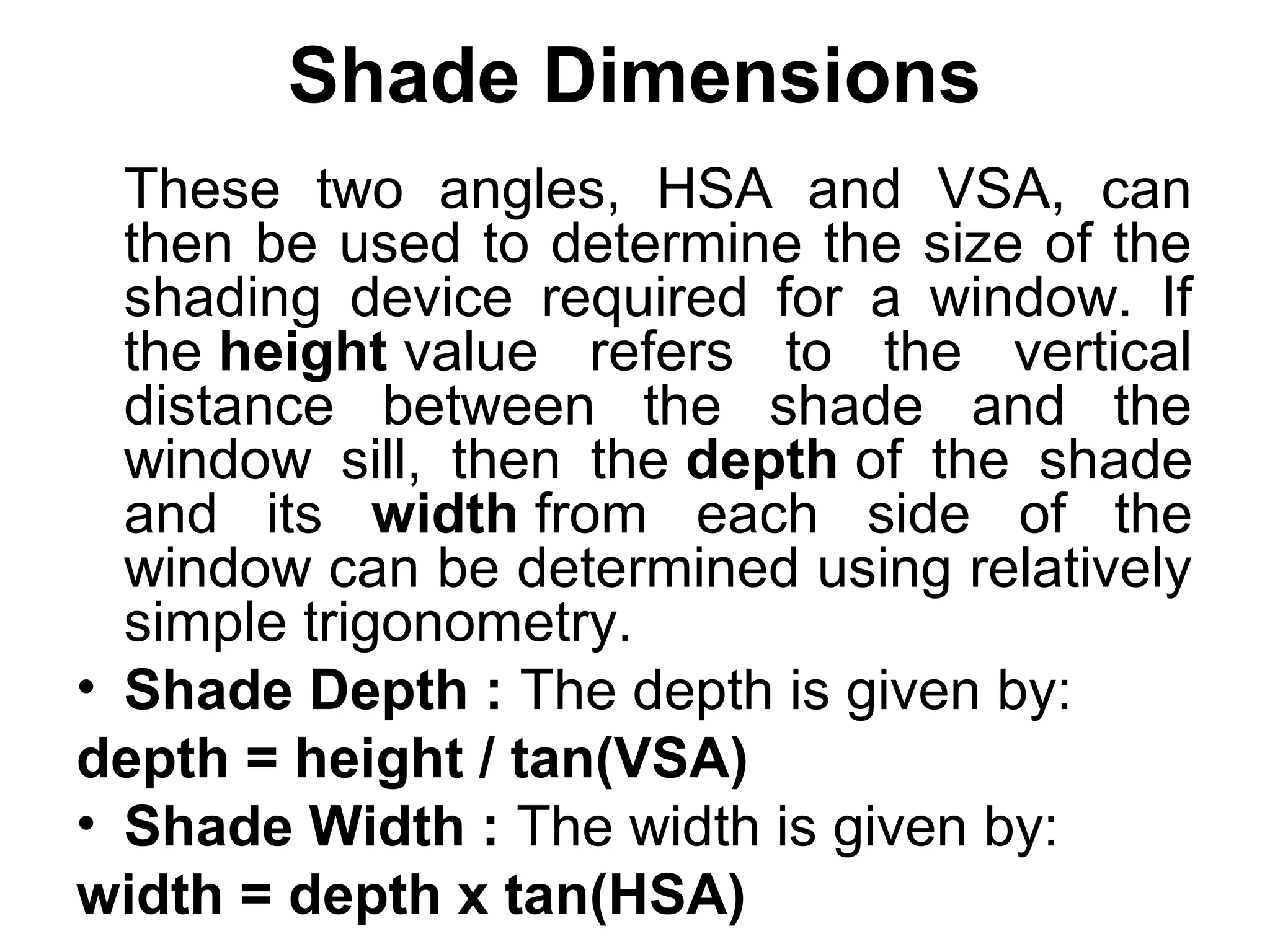 Solar control & shading devices | PPT