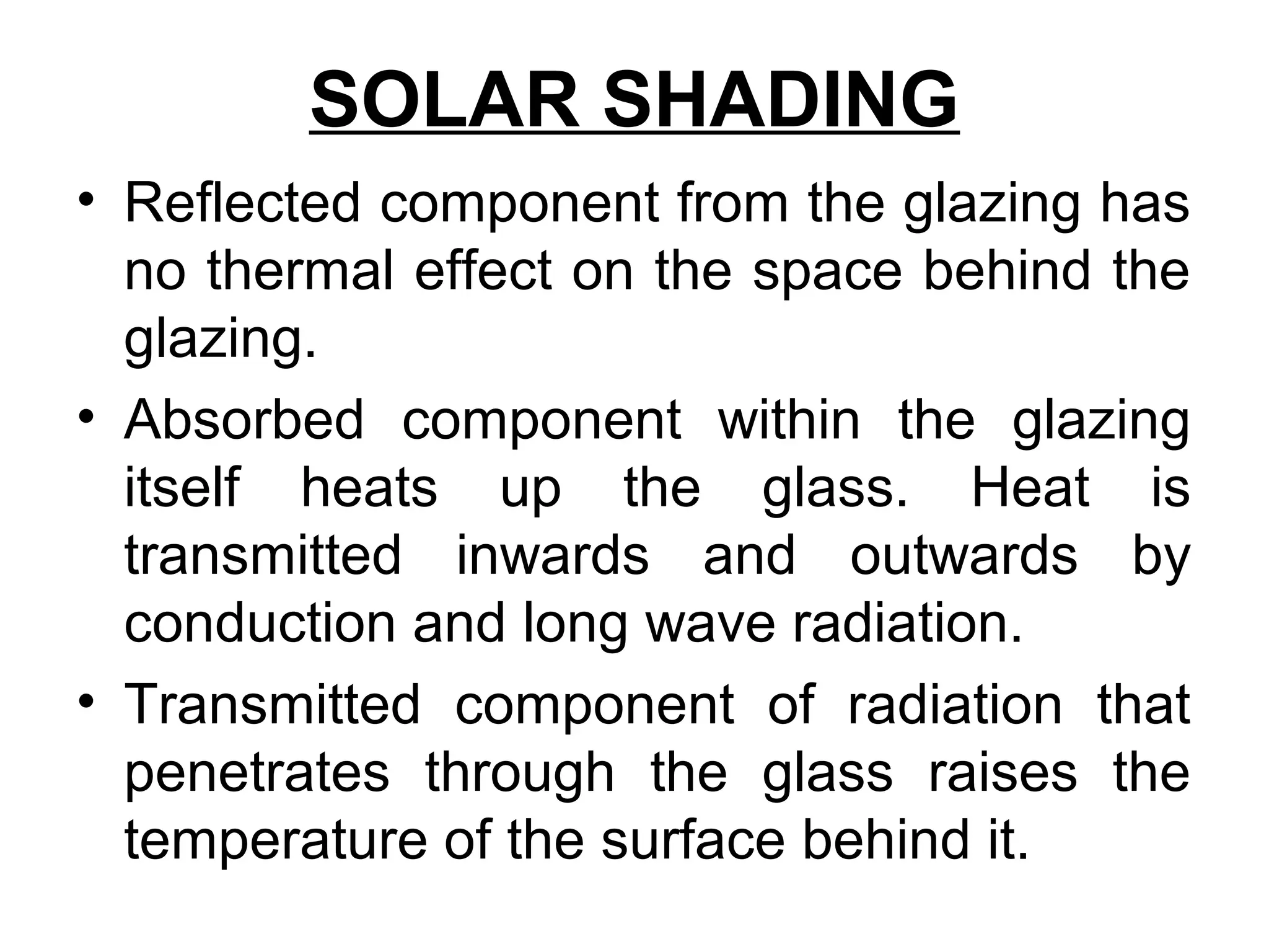 Solar control & shading devices | PPT