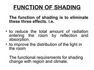 Solar control & shading devices | PPT
