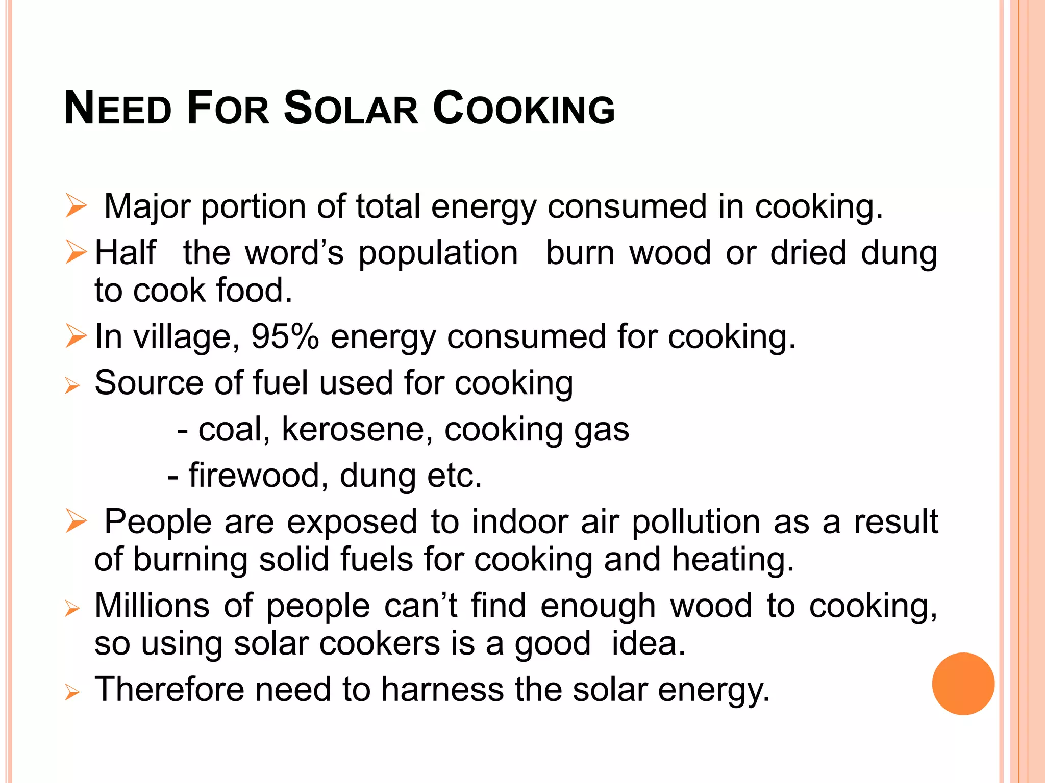 Solar cooker | PPTX