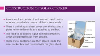 Solar cooker introduction | PPTX