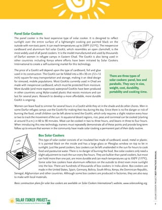 Solar cooker project_best_practices_manual | PDF