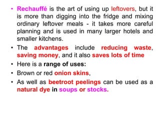 Solar cooking - Rechauffe - System Catering | PPT