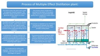 sea water desalination | PPTX
