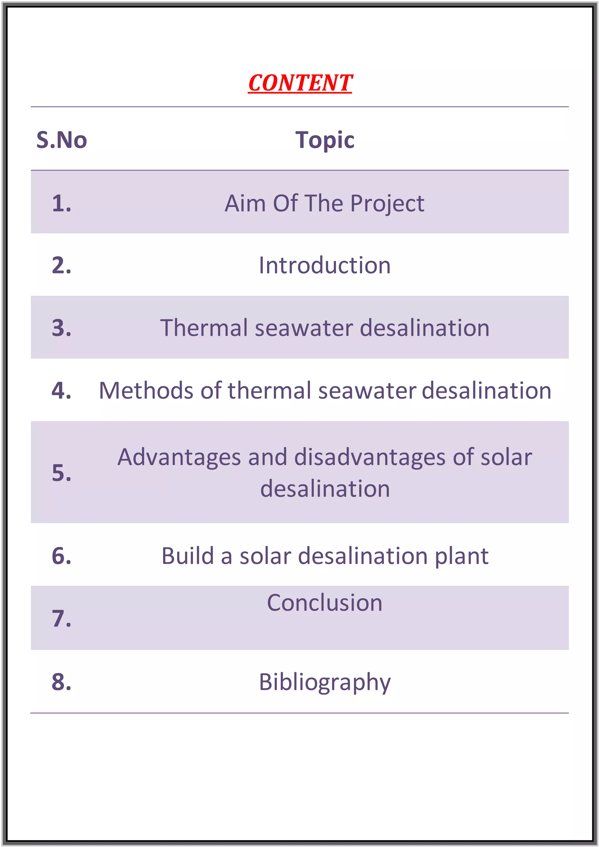 Solar desalination chemistry investigatory project class 12 cbse | DOCX