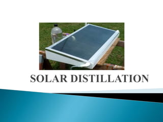 Distillation Solar System
