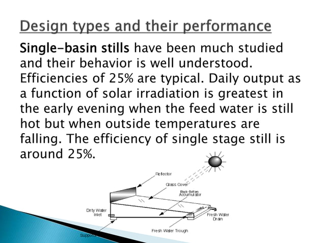 Solar distillation | PPTX