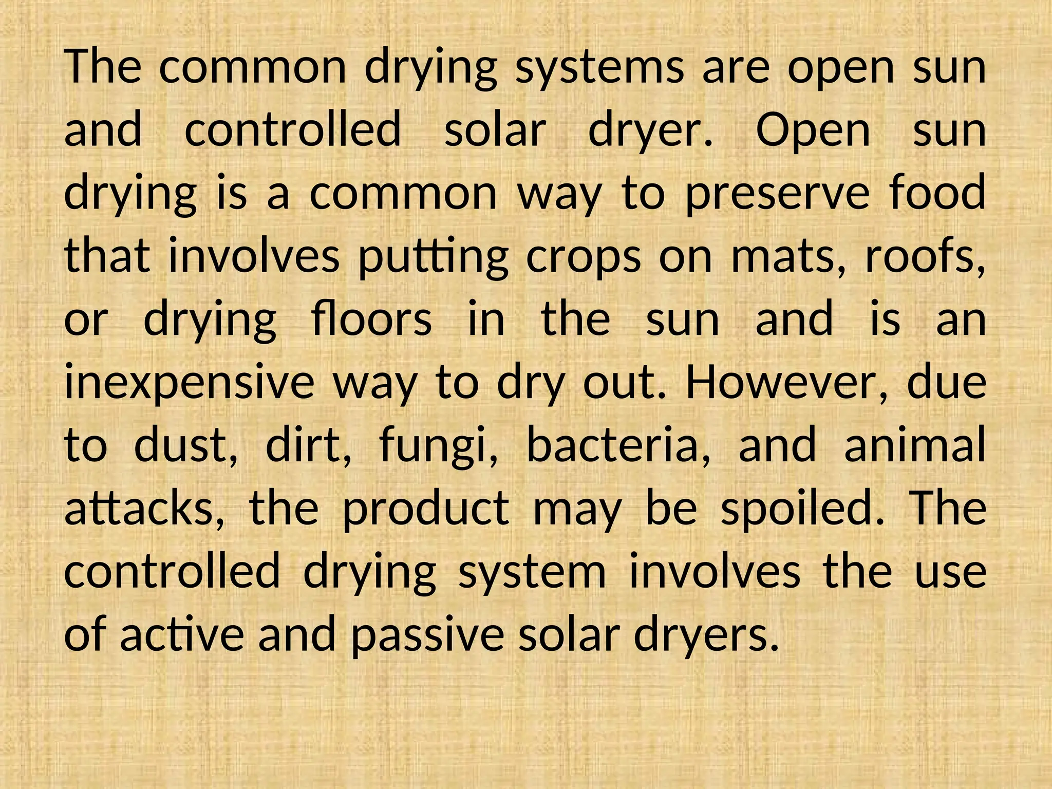 Solar Dryers and stills and its types.ppt