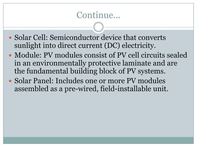 Solar dust cleaning system | PPTX