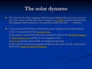 Solar dynamo1 | PDF