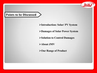 Protection of PV System From Lightning | PPT