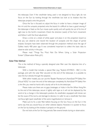 Solar Eclipse Viewing Guide | PDF | Eye and Vision Conditions | Diseases and Conditions