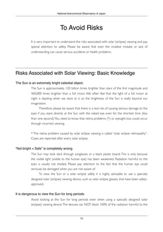 Solar Eclipse Viewing Guide | PDF
