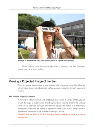 Solar Eclipse Viewing Guide | PDF | Eye and Vision Conditions | Diseases and Conditions