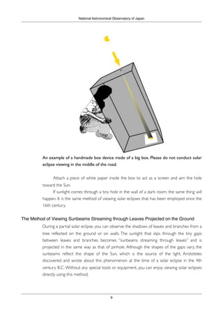 Solar Eclipse Viewing Guide | PDF | Eye and Vision Conditions ...