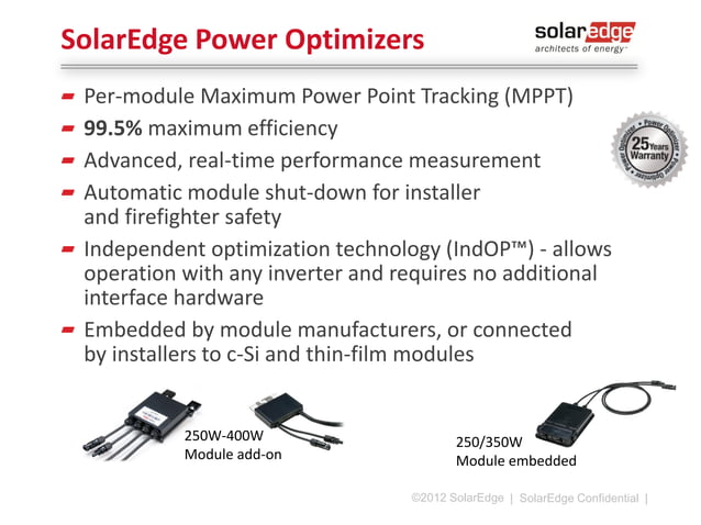 SolarEdge Company Presentation | PDF