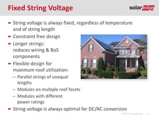 SolarEdge Company Presentation for North America | PDF