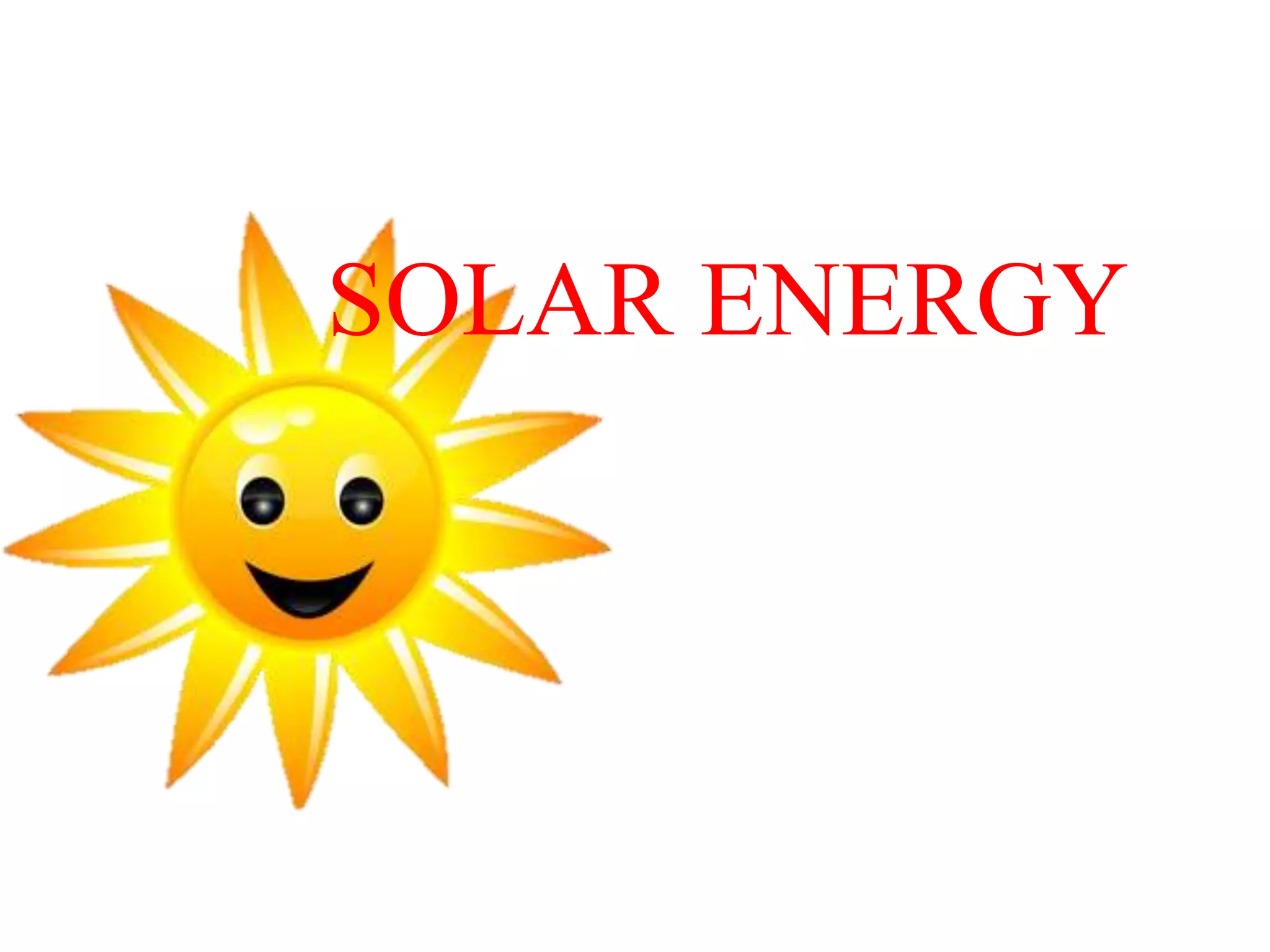 Solar energy | PPT