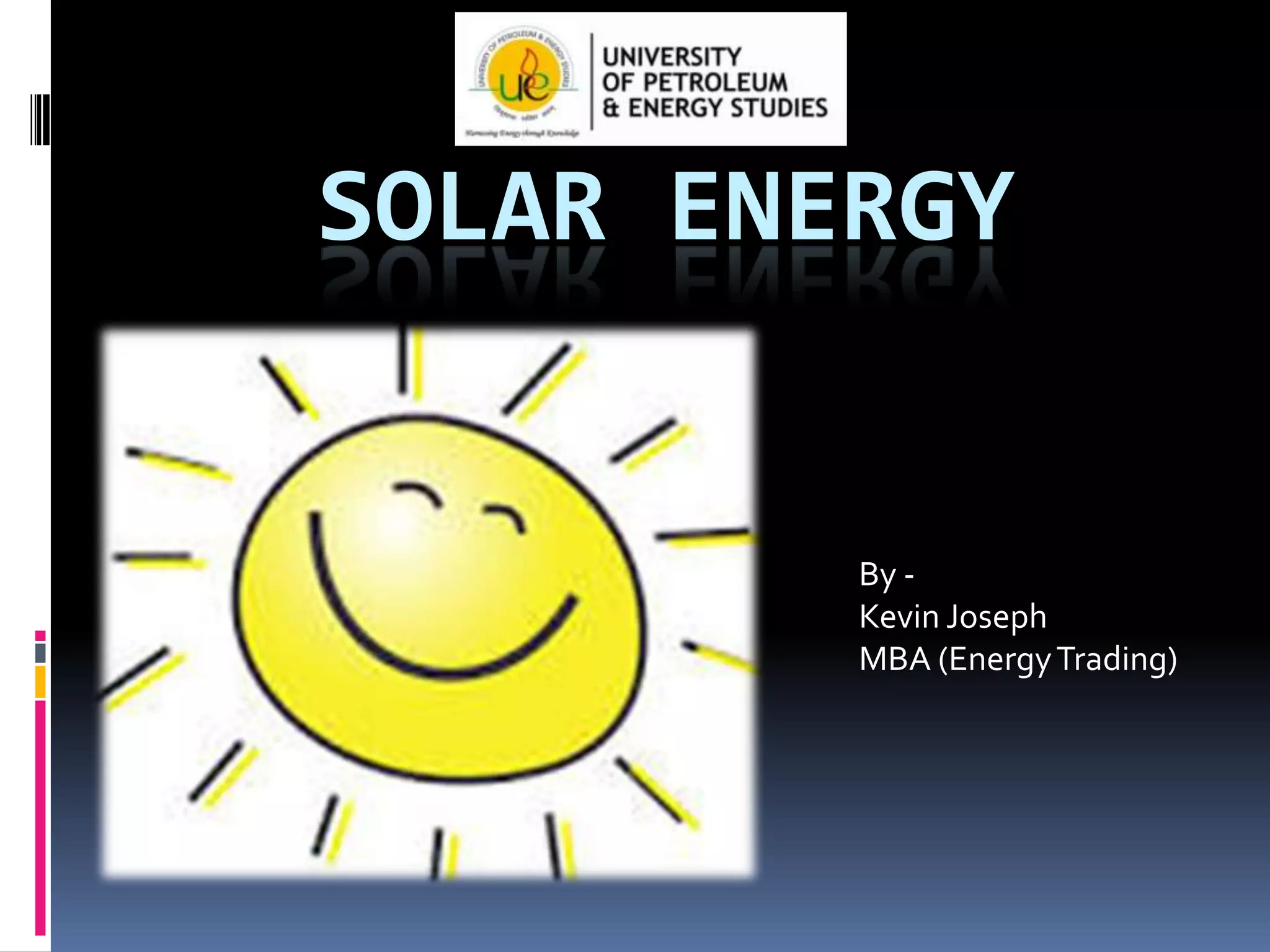 Solar energy | PPT