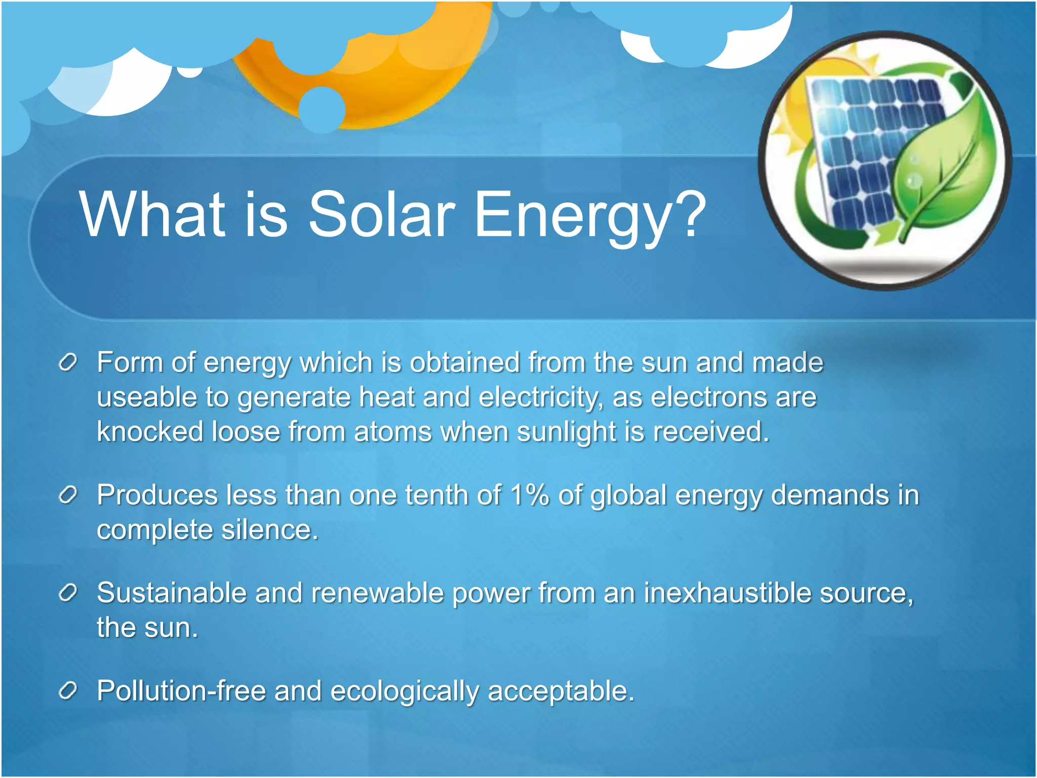 Solar Energy | PPTX