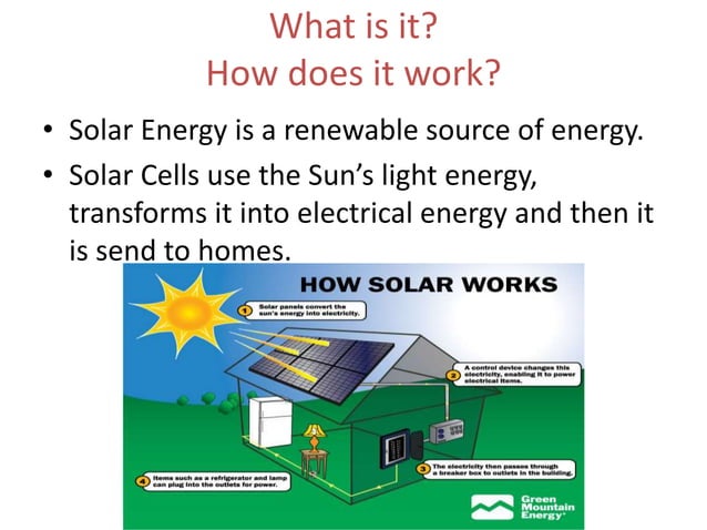 Solar energy | PPT