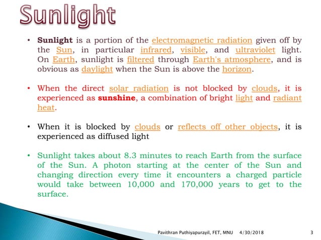 Solar energy | PPT