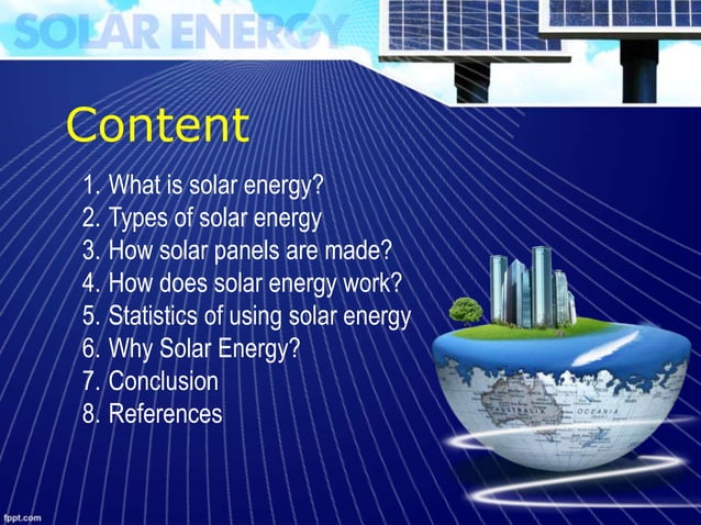 Solar Energy__Instructed by Prof. Chea Leng | PPT
