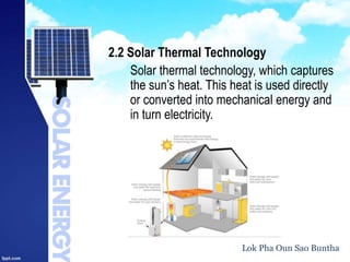 Solar Energy__Instructed by Prof. Chea Leng | PPT