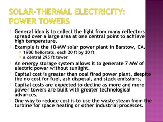 Solar energy | PPT